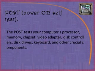 Bios | PPT | Operating Systems | Computer Software and Applications
