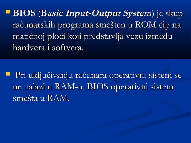 Bios | PPT