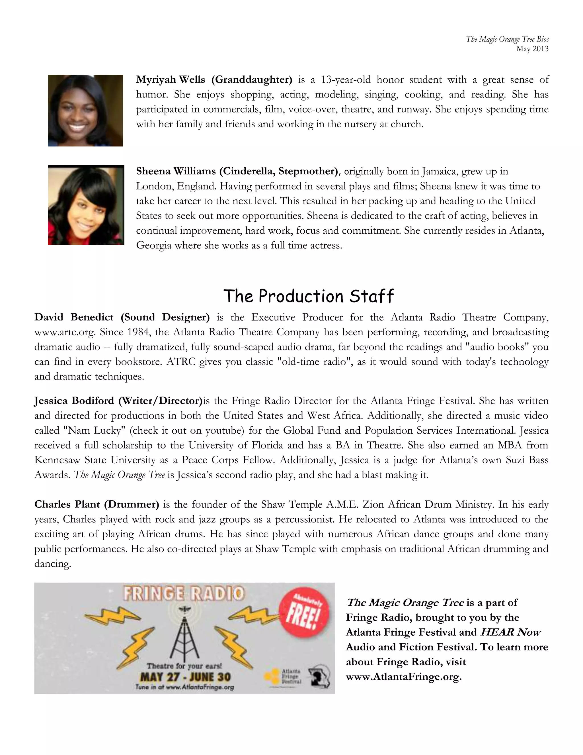 The Magic Orange Tree | DOCX