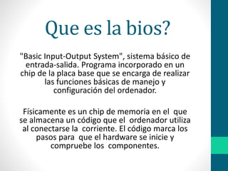 Bios | PPTX