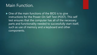 Bios | PPTX
