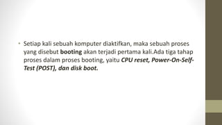 komponen komputer bios komputer basic input | PPT
