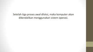 Komponen Komputer Bios Komputer Basic Input Ppt
