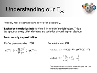 BIOS 203: Lecture 2 - introduction to electronic structure theory | PDF