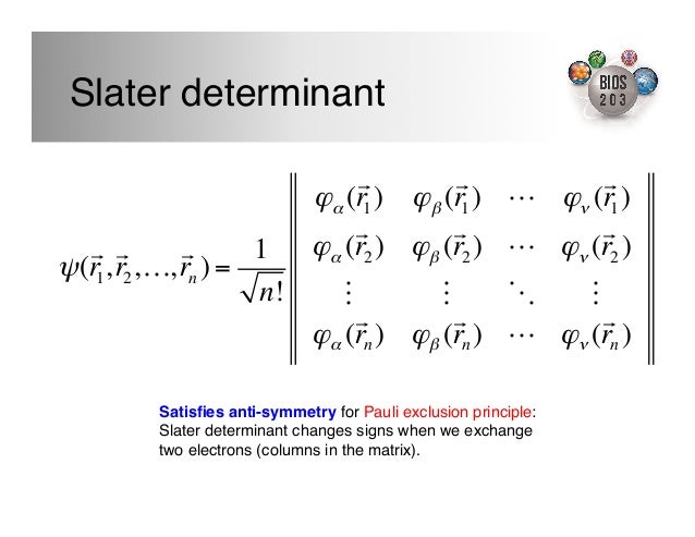 Bios 203 Lecture 2 Introduction To Electronic Structure Theory