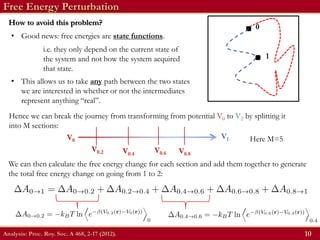 BIOS 203 Lecture 8: Free Energy Methods | PDF