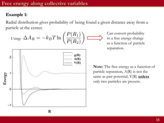 BIOS 203 Lecture 8: Free Energy Methods | PDF