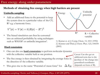 BIOS 203 Lecture 8: Free Energy Methods | PDF