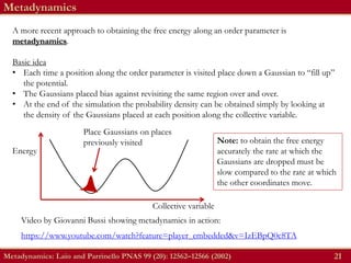 BIOS 203 Lecture 8: Free Energy Methods | PDF