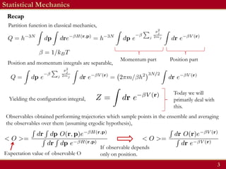 BIOS 203 Lecture 8: Free Energy Methods | PDF