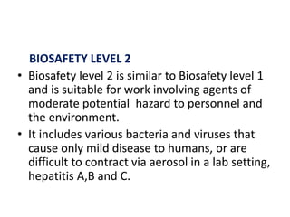 Biosafety | PPTX