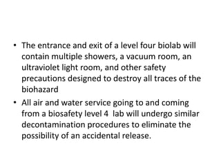 Biosafety | PPTX