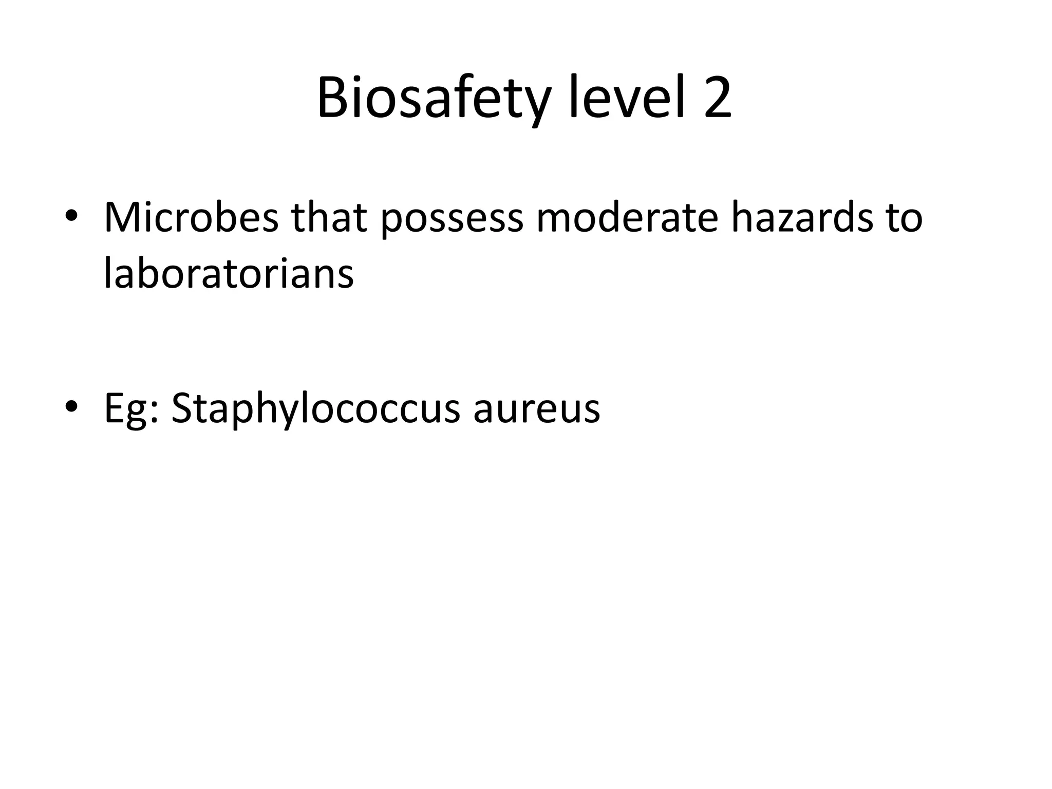 Biosafety | PPT