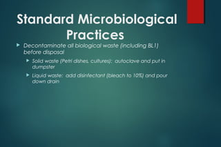 Biosafety | PPT
