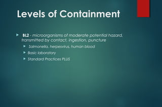 Biosafety | PPT