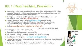 Biosafety | PPTX
