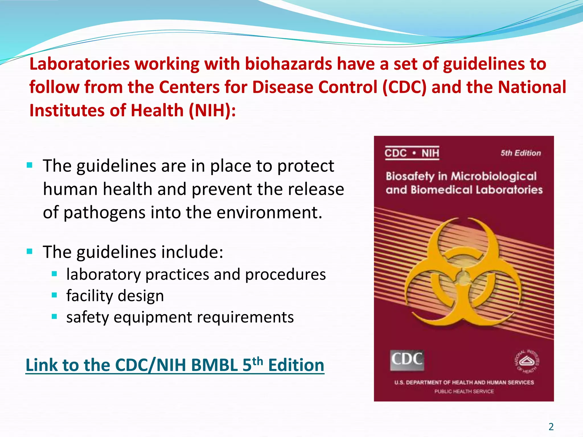 Biosafety/Bloodborne Pathogens Training for Laboratory Workers | PPTX