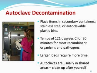 Biosafety/Bloodborne Pathogens Training for Laboratory Workers | PPTX