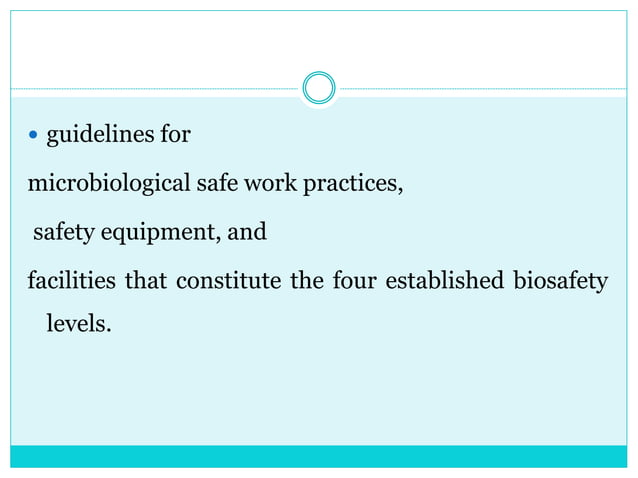 Biosafety-Guidelines & Levels basics.pptx