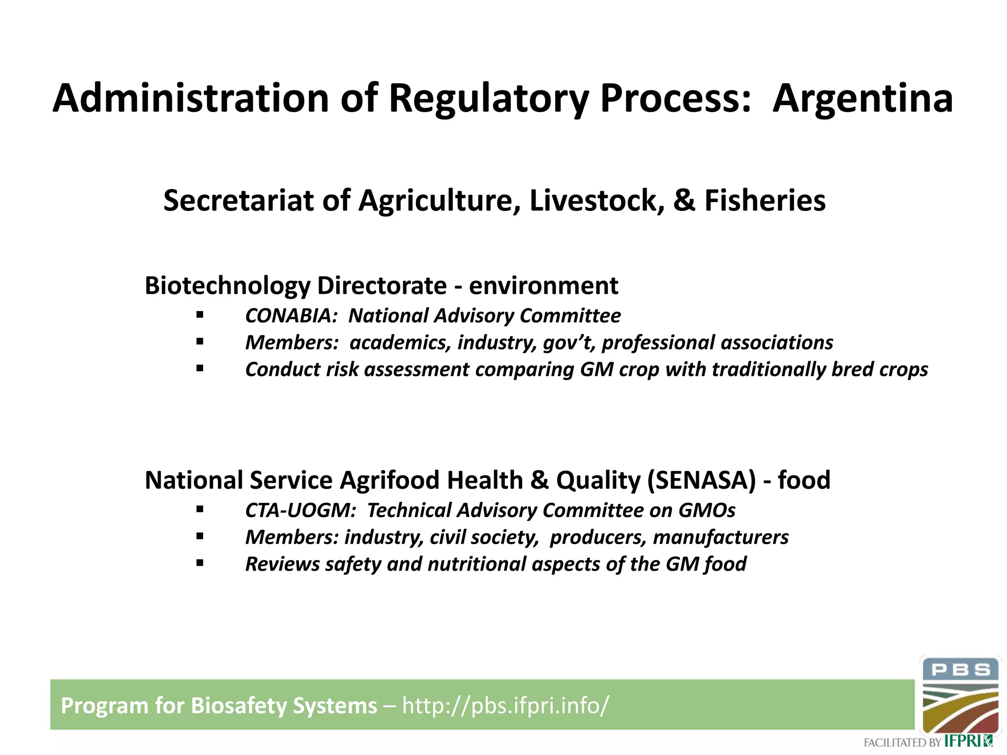 Biosafety Aspect of Biotechnology Product | PDF