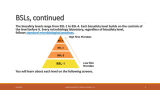 Biosafety recognition course | PPT