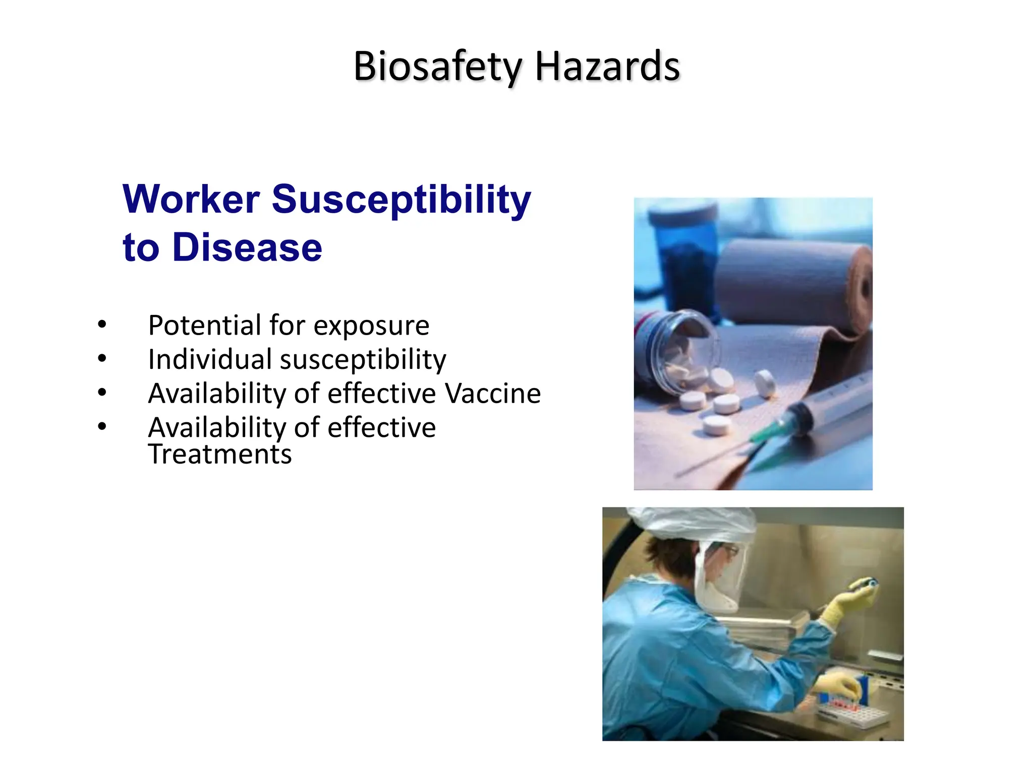 Biosafety and biosecurity biosafety levels | PPTX