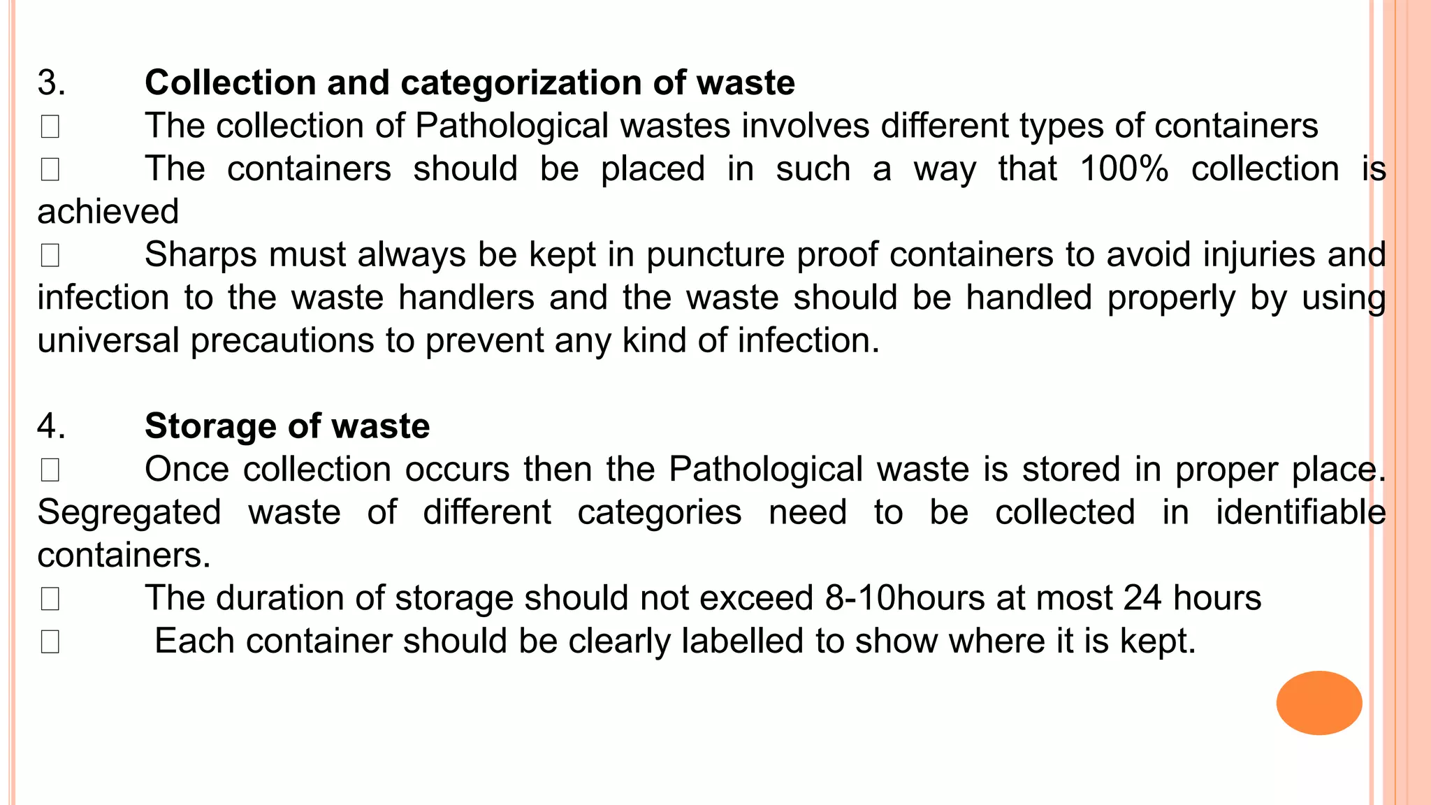 Biosafety and waste management in histopathology | PPTX
