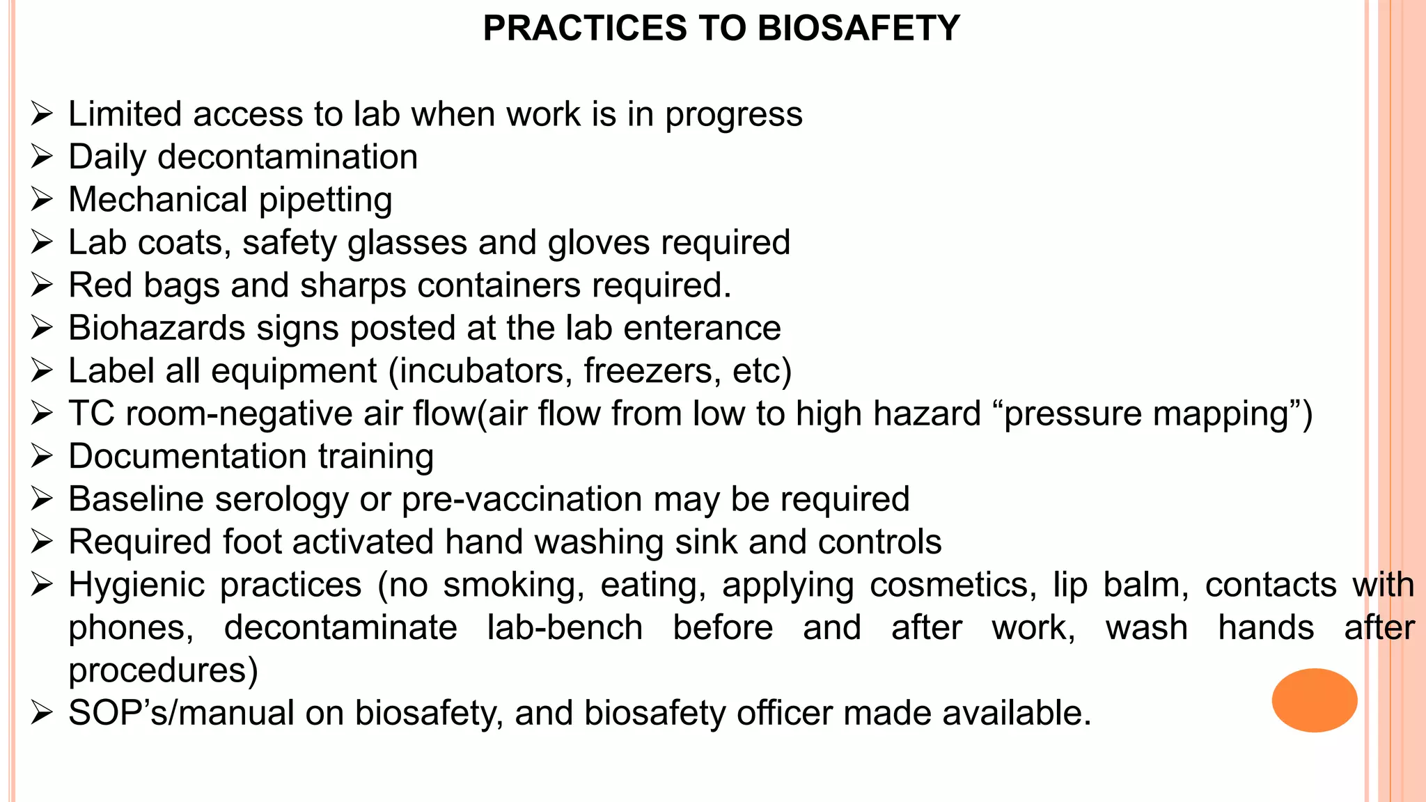 Biosafety and waste management in histopathology | PPTX