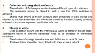 Biosafety and waste management in histopathology | PPTX