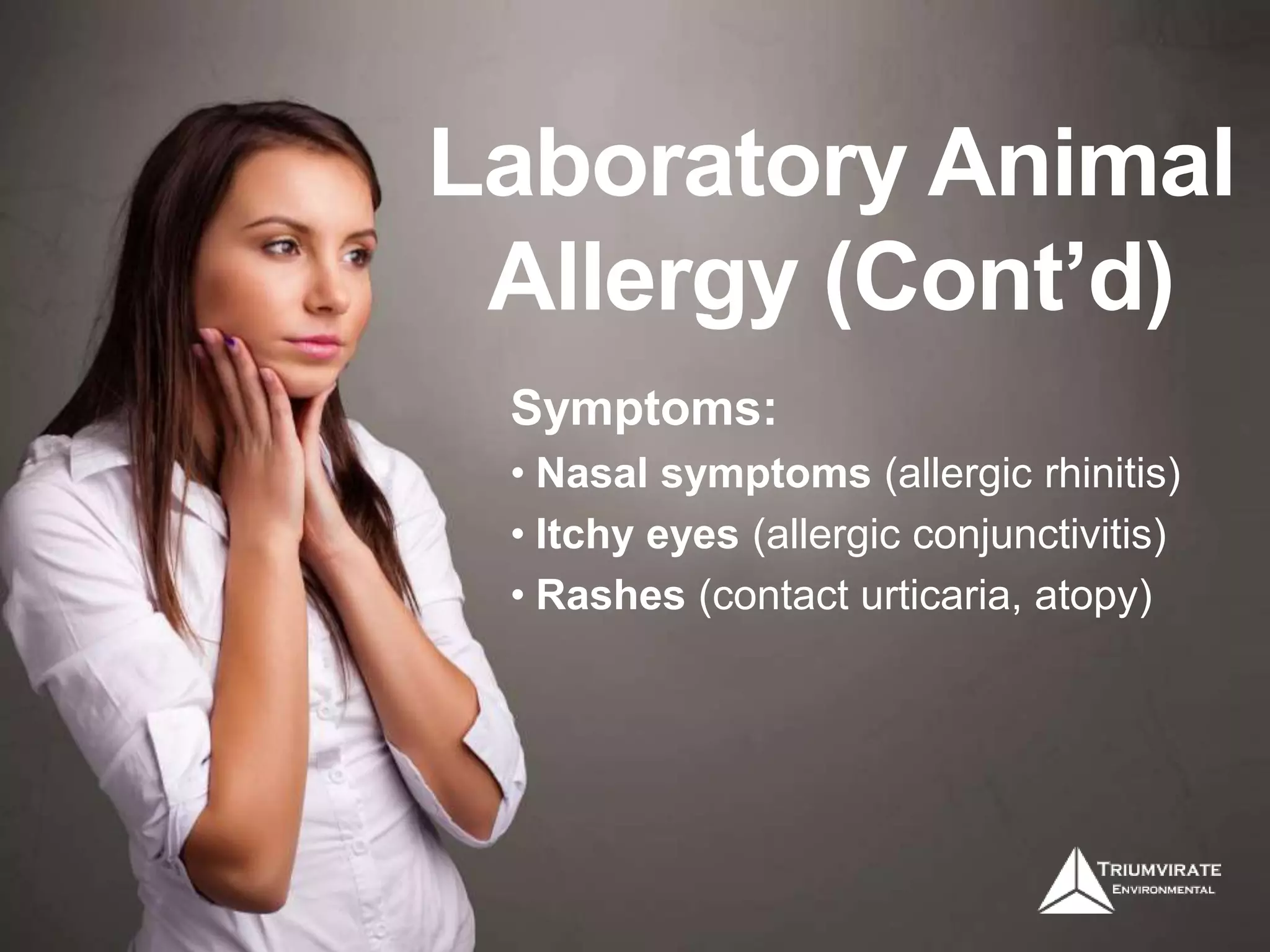 Biosafety: Animal Allergens | PPTX