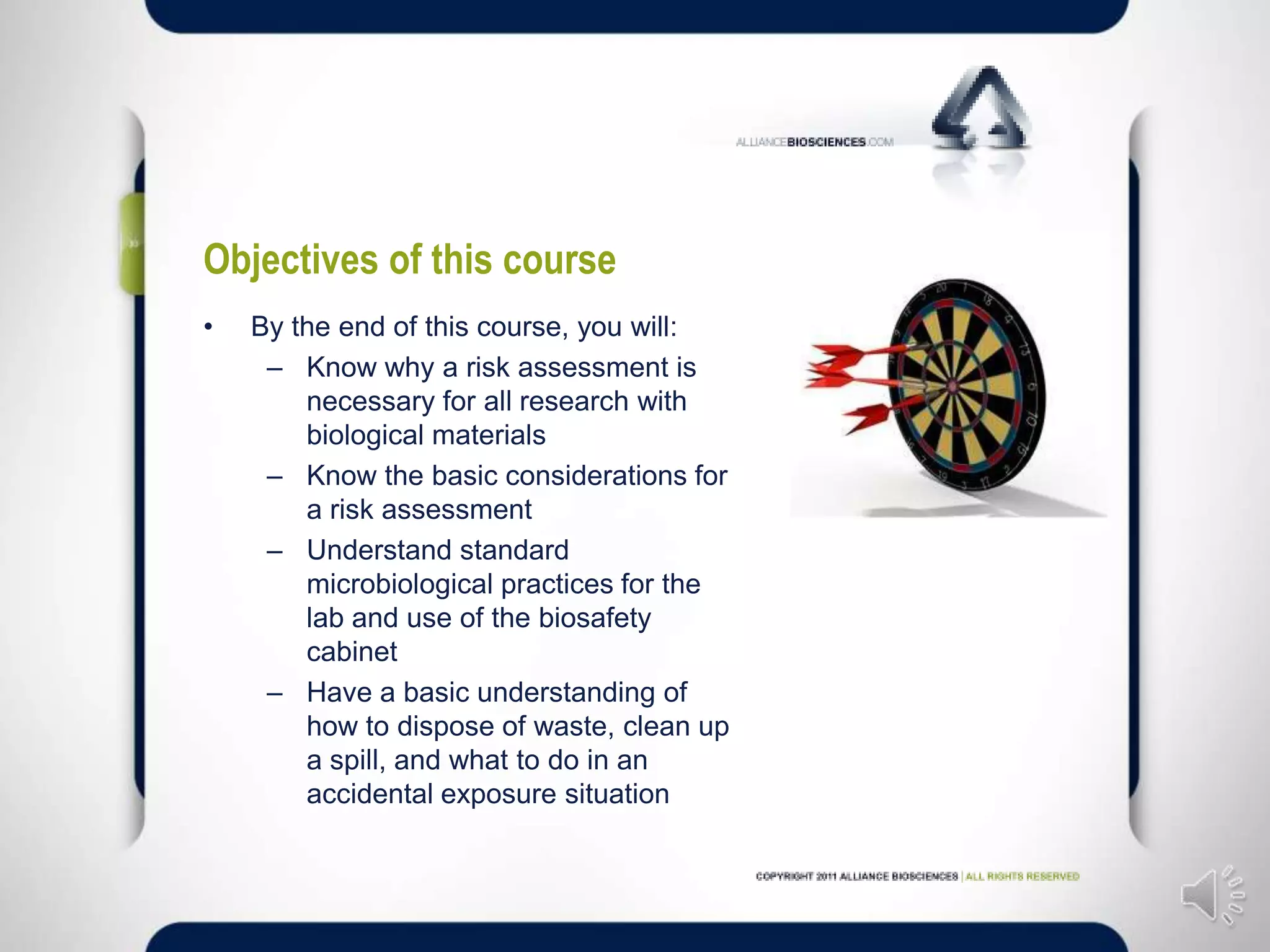 Biosafety Basics Training | PPTX