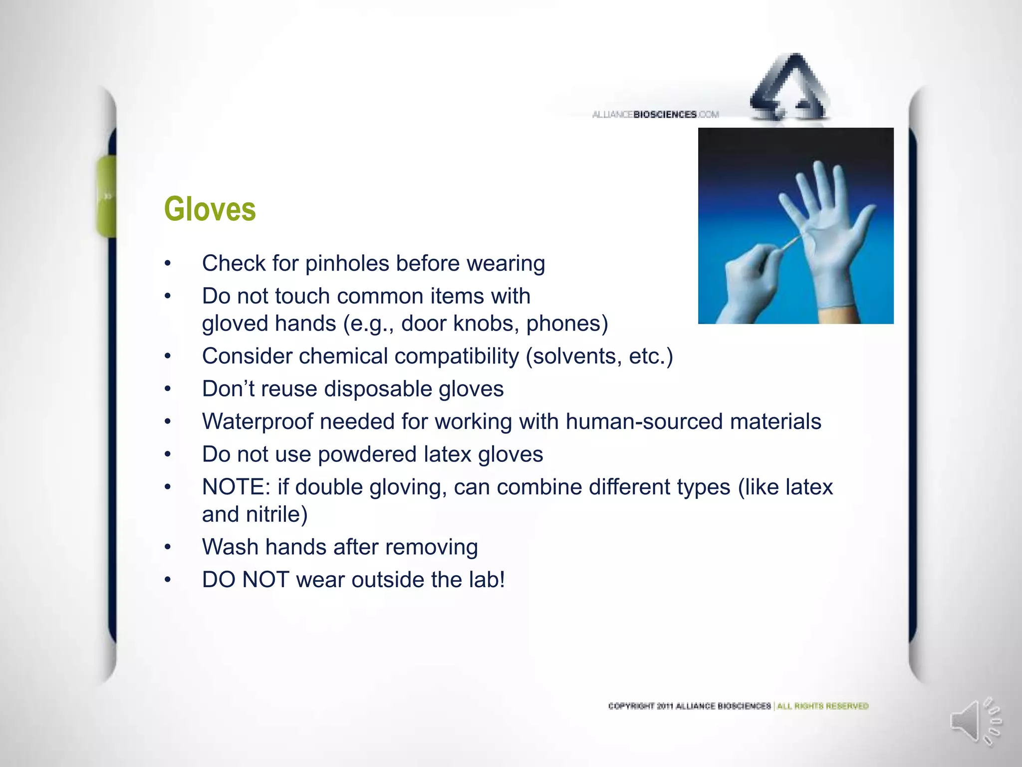 Biosafety Basics Training | PPTX