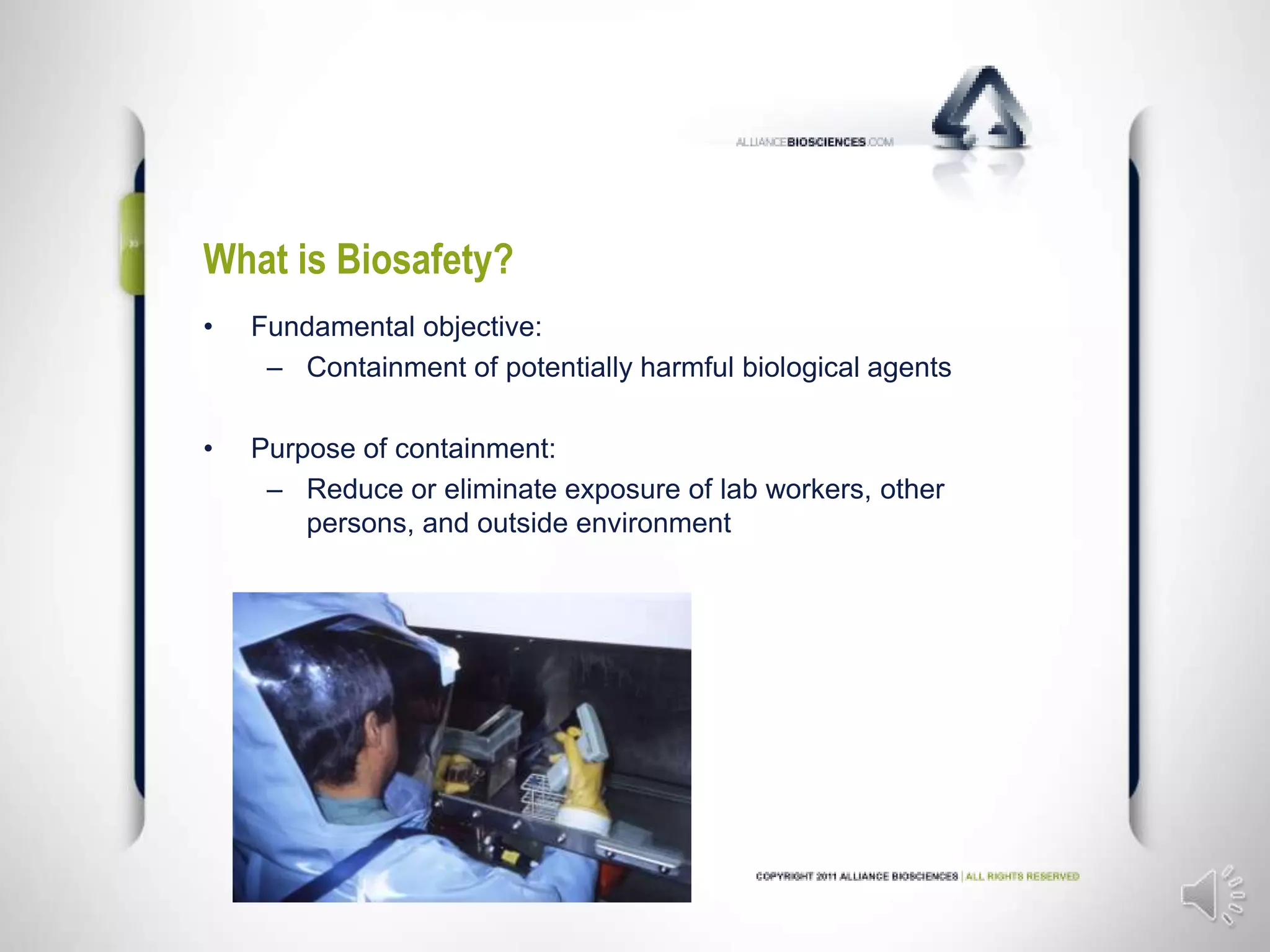 Biosafety Basics Training | PPTX