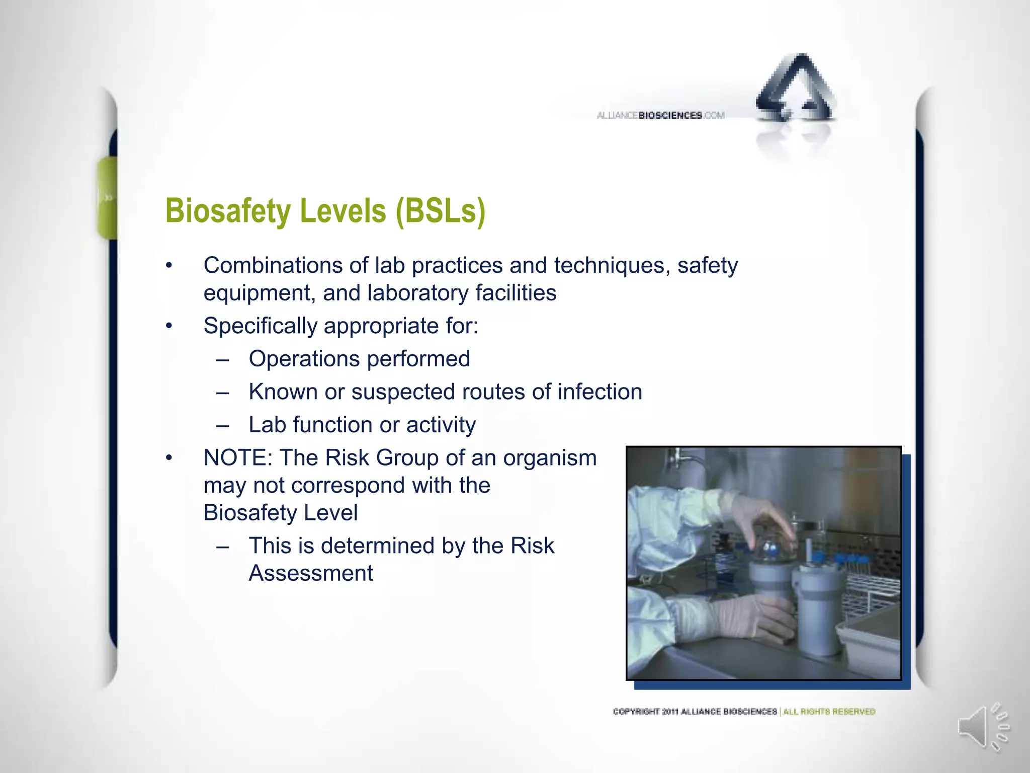 Biosafety Basics Training | PPTX