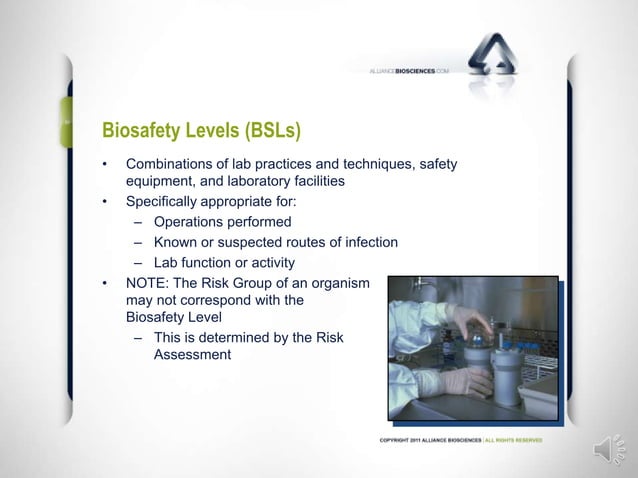 Biosafety Basics Training | PPTX