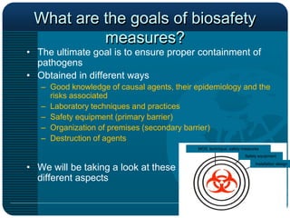 Biosafety & biosecurity overview naypyitaw | PPTX