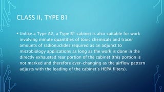 Biosafety cabinet | PPTX