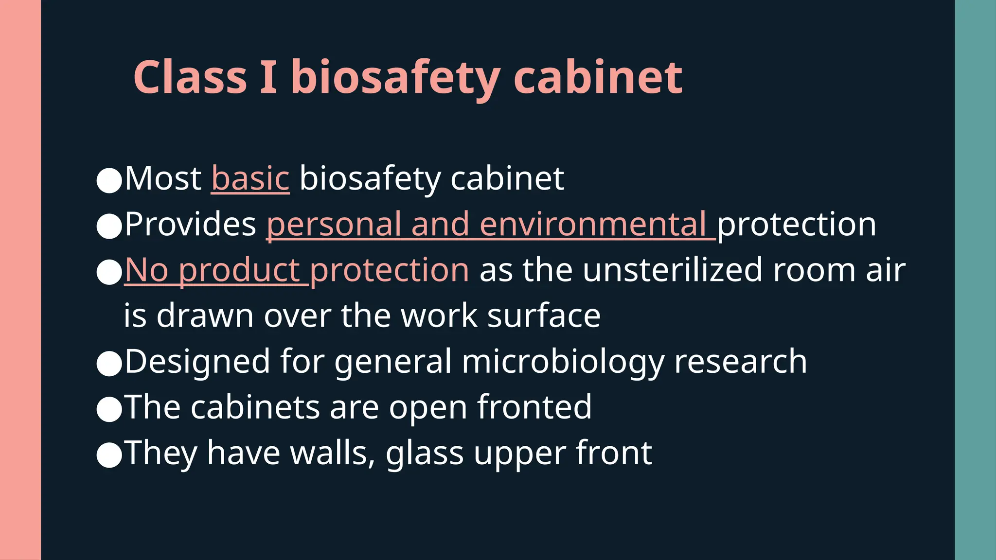 Biosafety cabinets[1].pptx Biological safety cabinets are important ...
