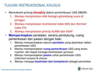 BIOSAFETY DAN PERSIAPAN PEMERIKSAAN USG - POKJA USG POGI - USG OBSTETRI DASAR TERBATAS 2022.pdf
