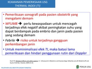 BIOSAFETY DAN PERSIAPAN PEMERIKSAAN USG - POKJA USG POGI - USG OBSTETRI DASAR TERBATAS 2022.pdf