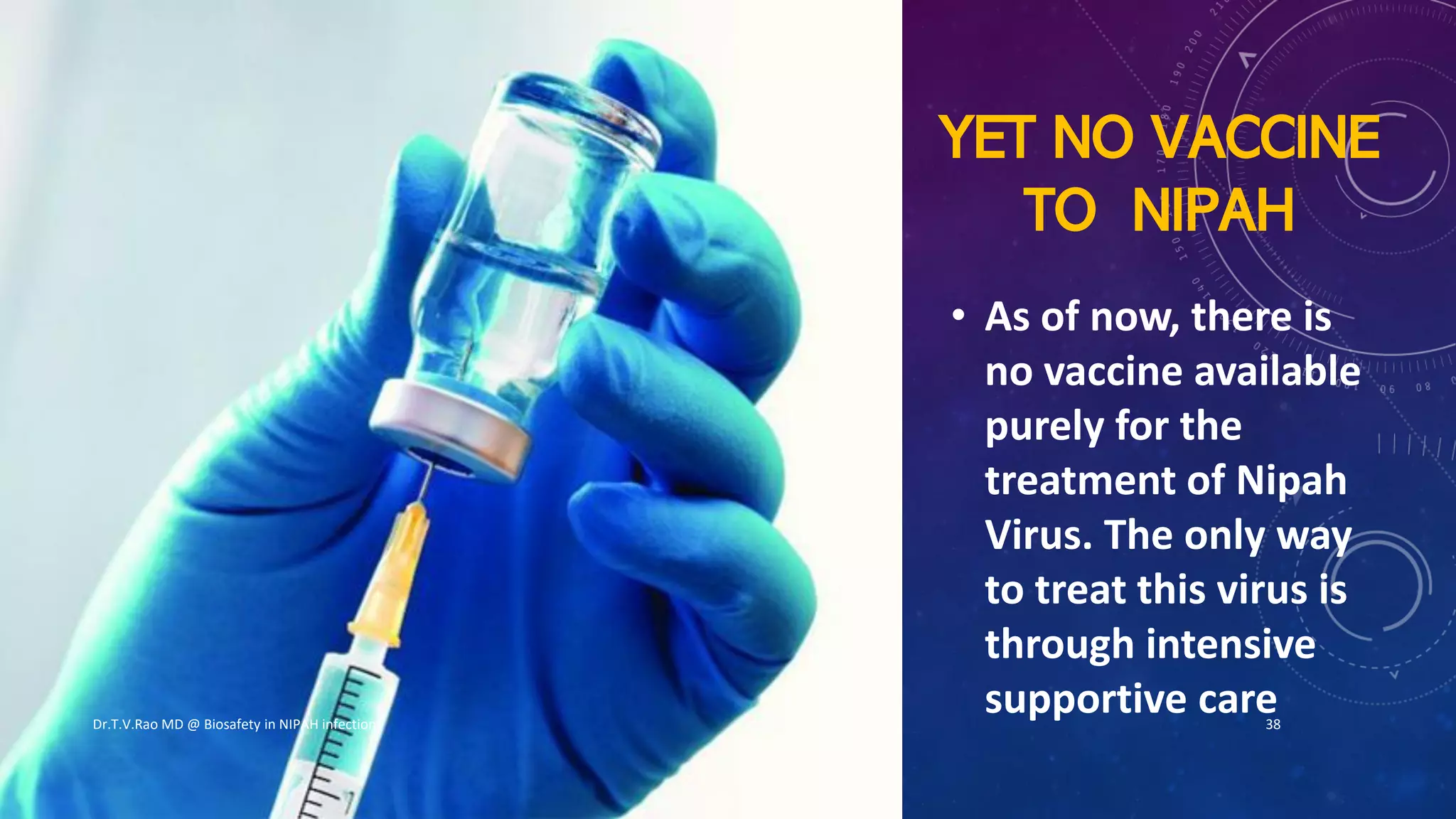 Human safety DEALING WITH NIPAH INFECTIONS | PPT