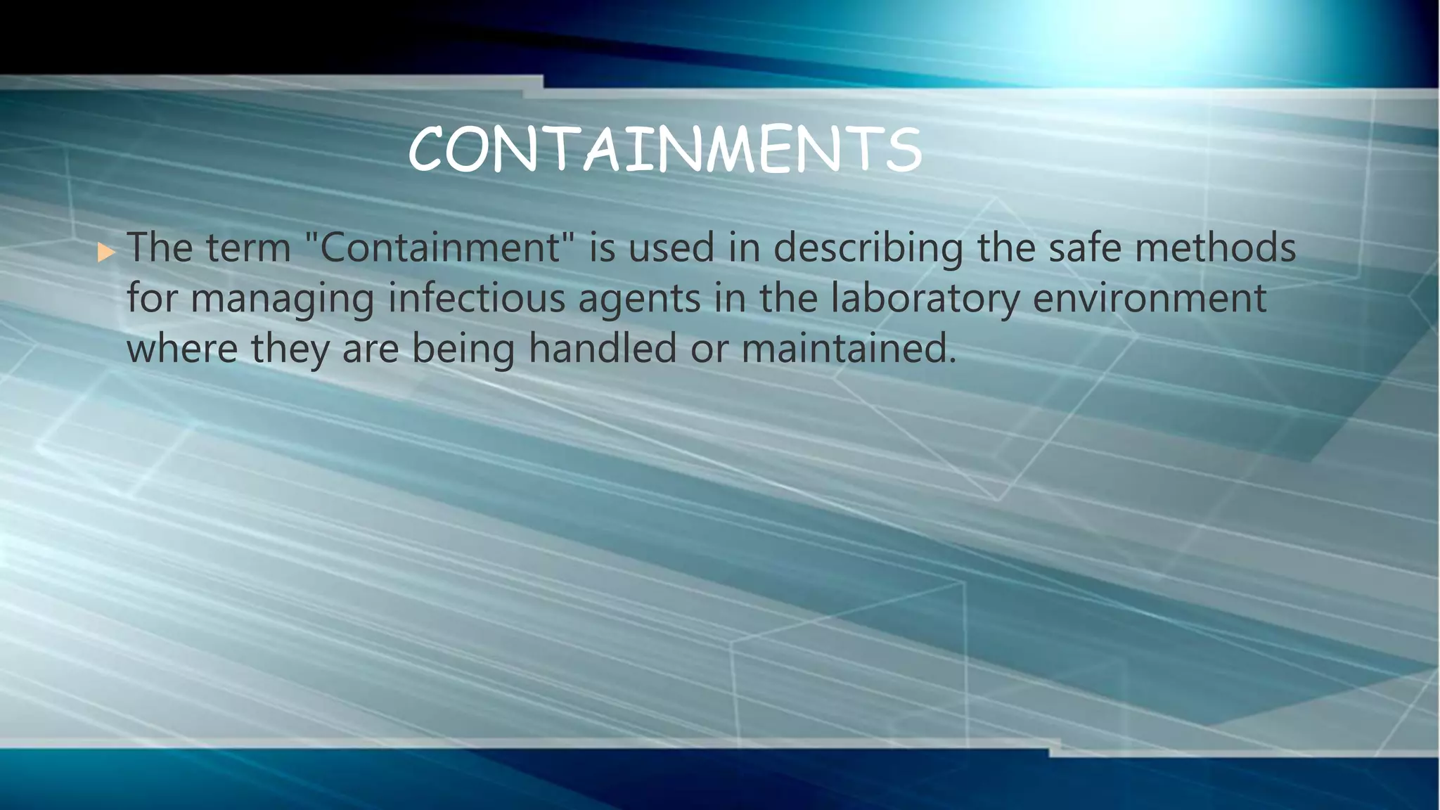 Biosafety guidelines | PPTX