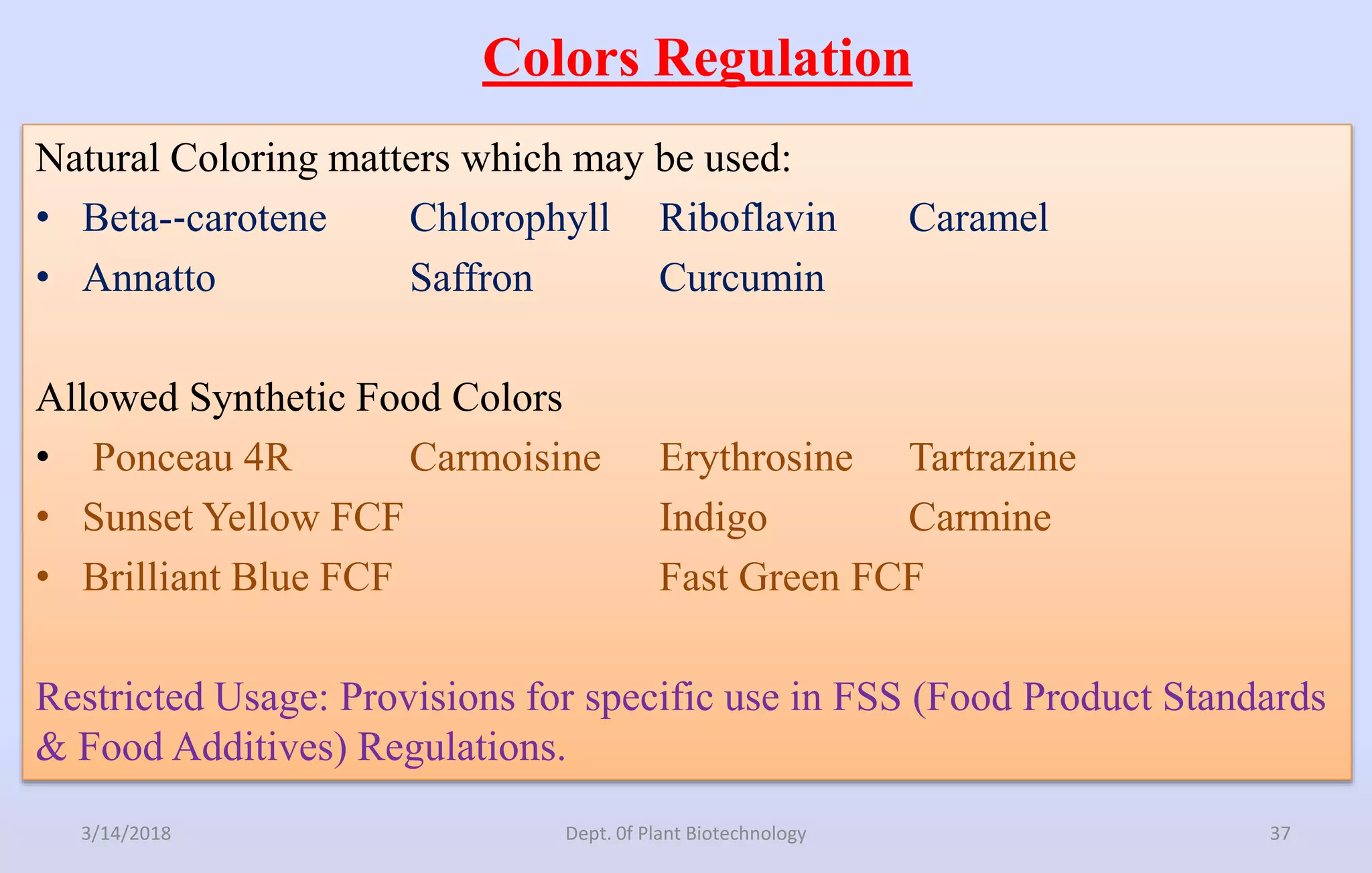 Biosafety in food technology | PPTX