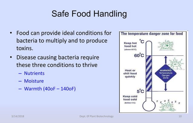 Biosafety in food technology | PPTX | Infectious Diseases | Diseases ...