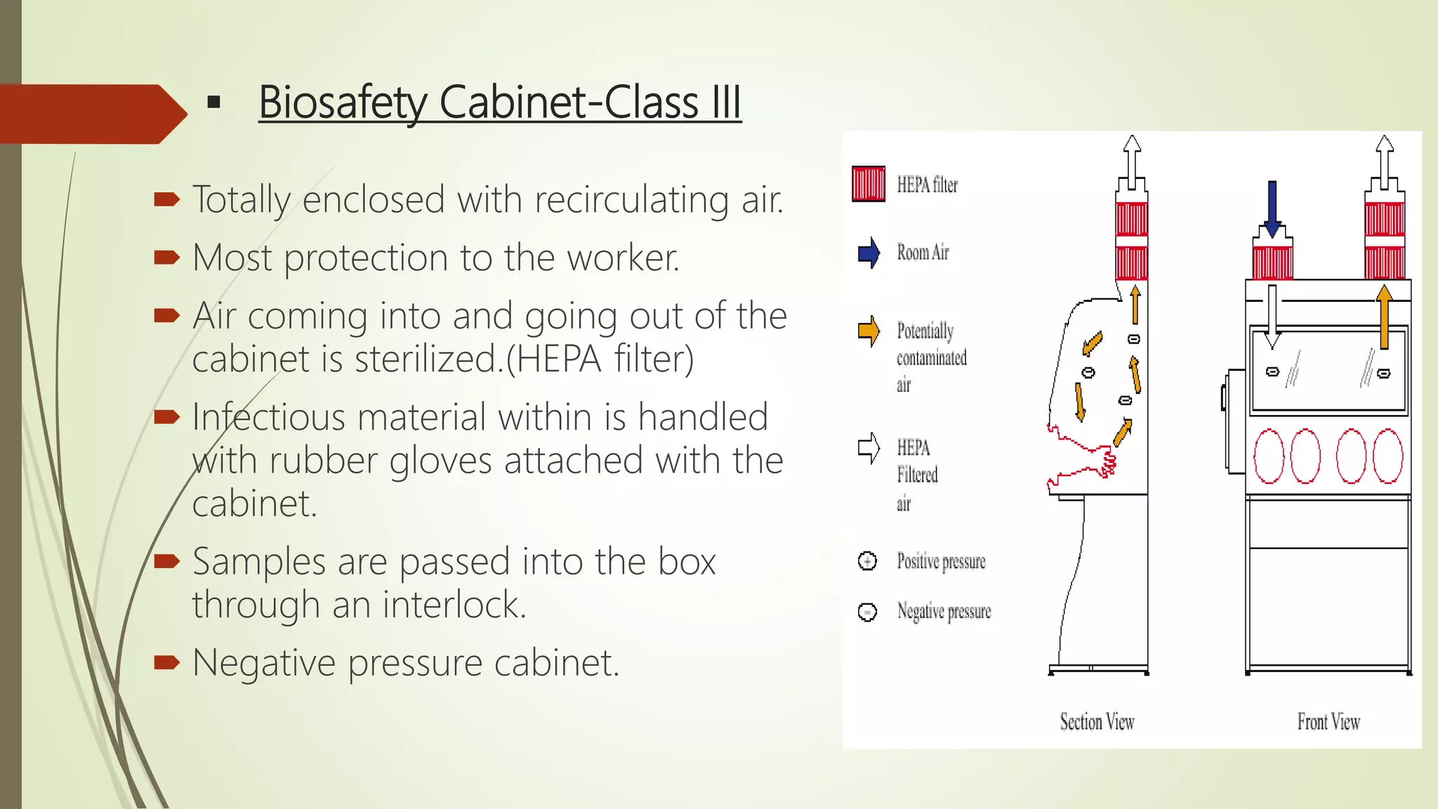 Biosafety in Microbiology laboratory | PPTX