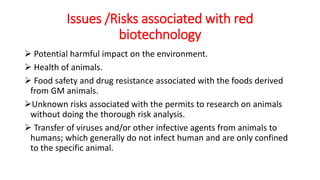 Biosafety issues in biotechnology | PPTX