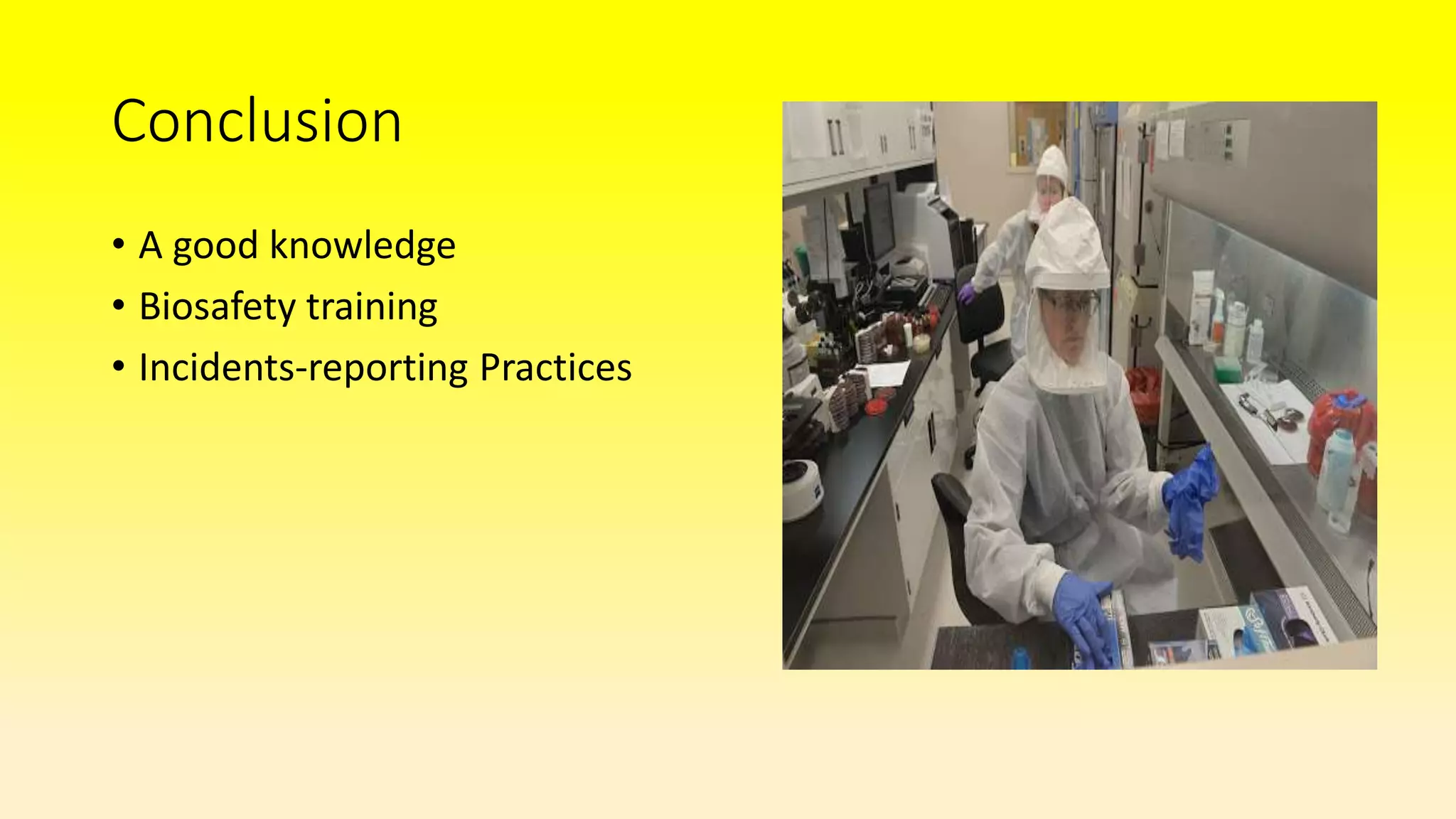 Introduction of Biosafety | PPTX