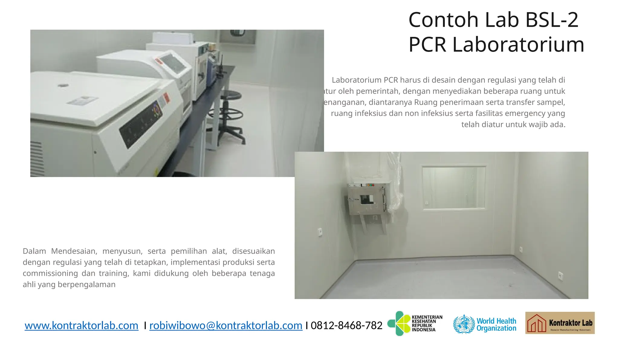 Bio safety level 2 laboratorium kesehatan | PPTX