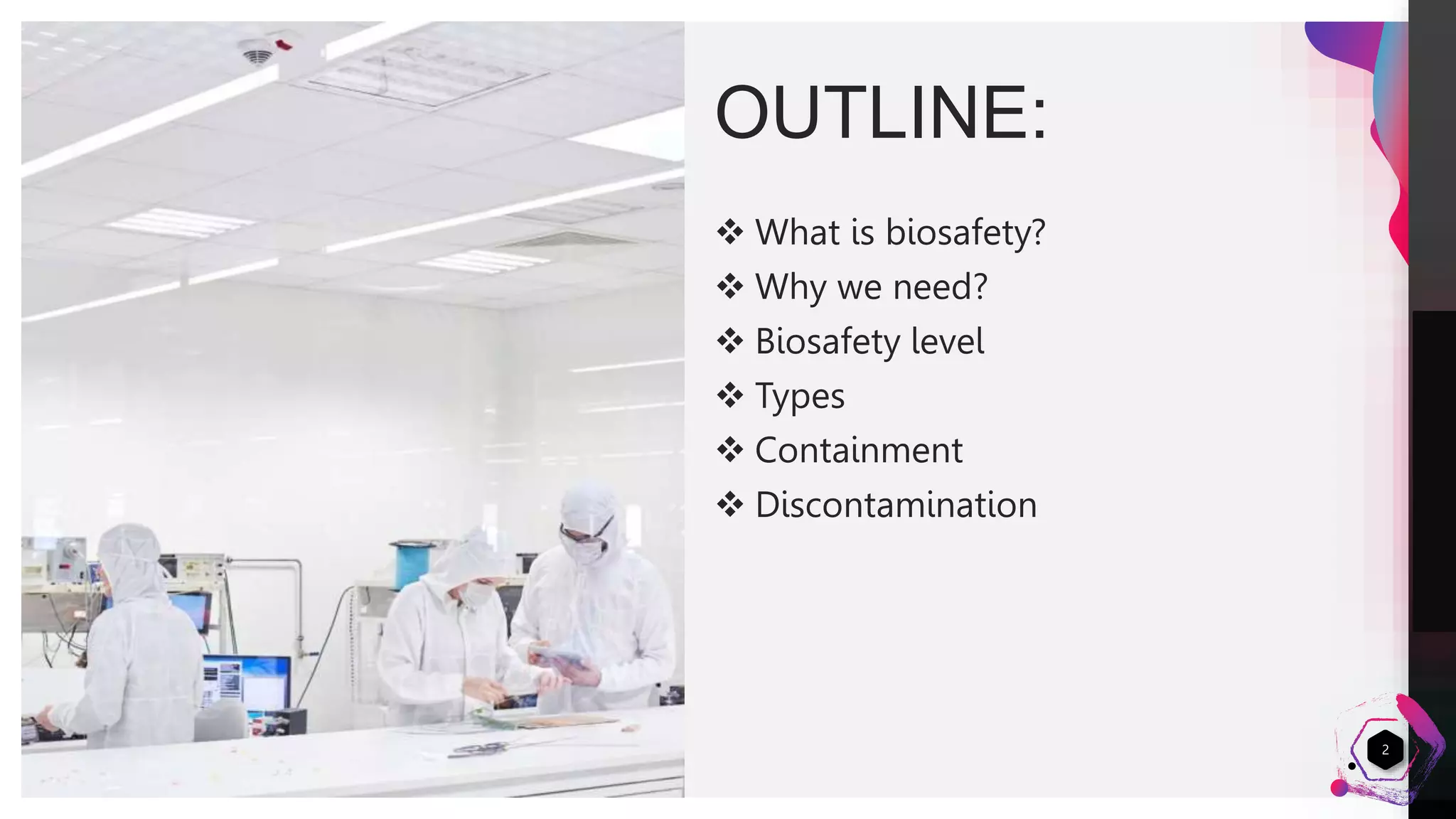 BIOSAFETY LEVEL.pptx | Infectious Diseases | Diseases and Conditions
