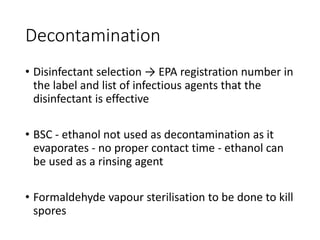 BIOSAFETY LEVEL and Biosafety cabinet-WPS Office.pptx